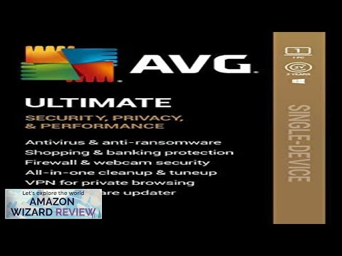 AVG Ultimate 2024 Antivirus+Cleaner+VPN 1 PC 2 Year Subscription Download Review