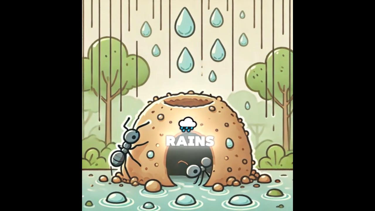 How Do Ants Survive Heavy Rain?
