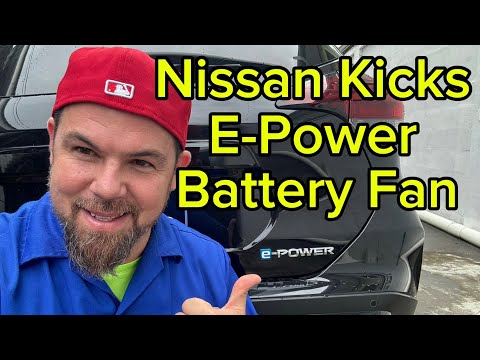 Nissan Kicks e-POWER Battery Fan Cleaning