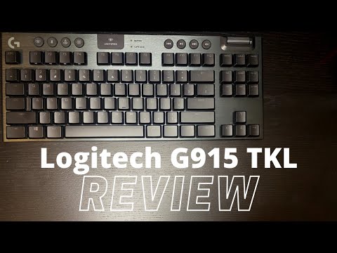 Logitech G915 TKL Keyboard Review - gl tactile - Lightspeed