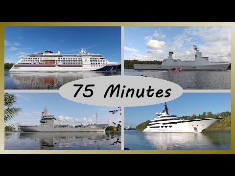75 Minuten Schiffsvorbeifahrten und Wellen zum Genießen und Entspannen // ASMR