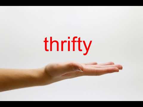 How to Pronounce thrifty - American English