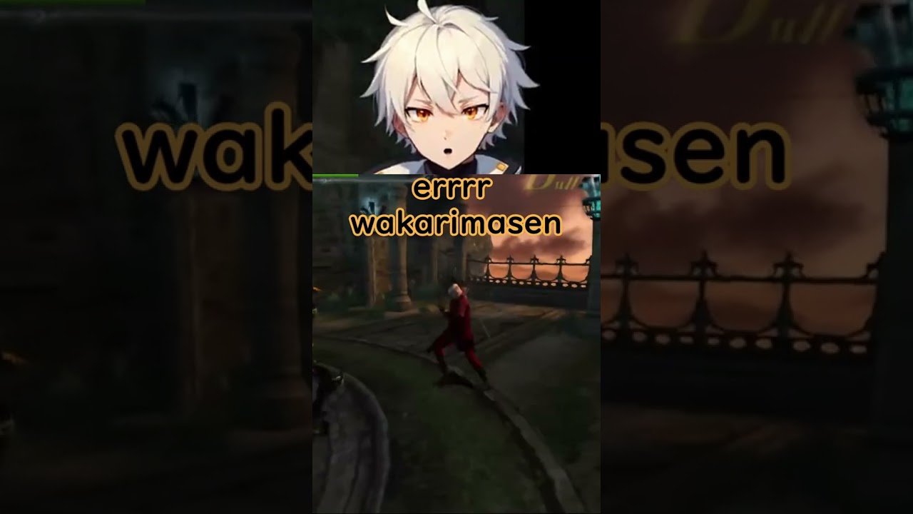 my Japanese skill  #vtuber #vtuberclips #gaming #devilmaycry