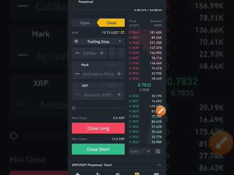 How To Use Trailing Stop binance | Future Trading Strategy Binance #shorts #viral #shorts