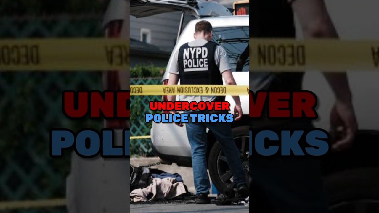 3 Secret Undercover Police Tricks YOU DON’T KNOW! #shorts