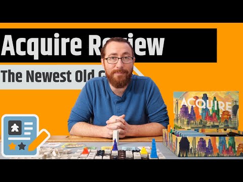 Acquire Review - A 1964 Board Game That Really Holds Up
