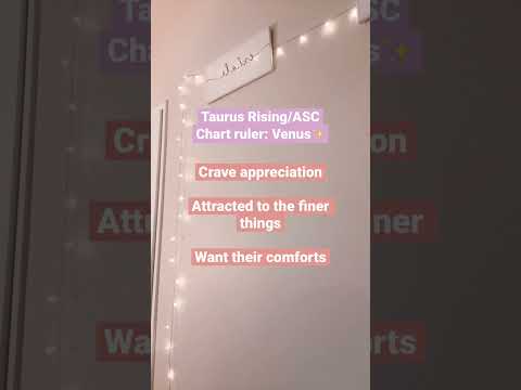Chart Ruler: Part 1✨ #astrology#ariesrising#taurusrising#geminirising#cancerrising #chartruler