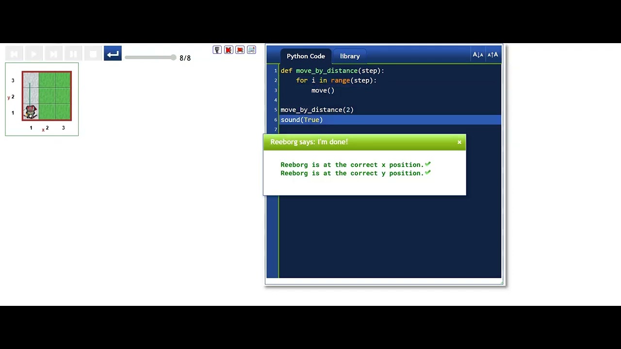 Reeborg’s World Challenge Home-2 Solution | Python Tutorial