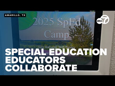 SPED teachers from the Texas Panhandle unite to re-energize at annual Region 16 camp