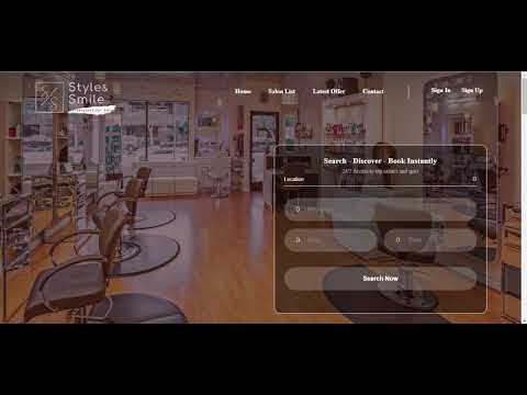 Salon and Spa Management Cloud Software with Admin Panel