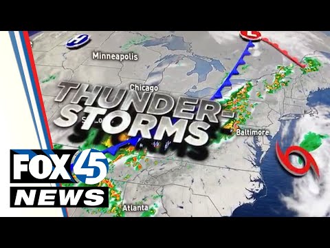 Weather Alert: Strong Storms Move Into Maryland