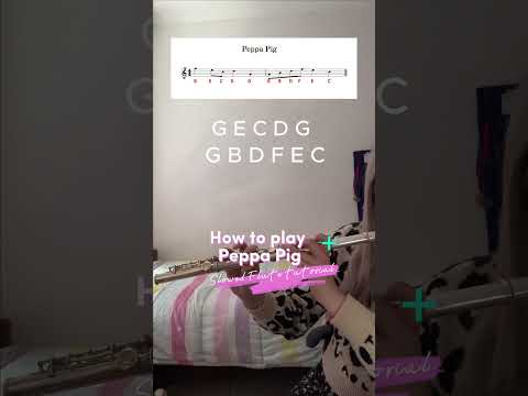 How to play Peppa Pig theme song| Beginner-friendly