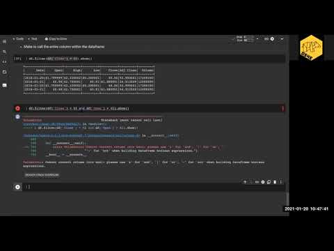 Spark Basics: DataFrame Operations
