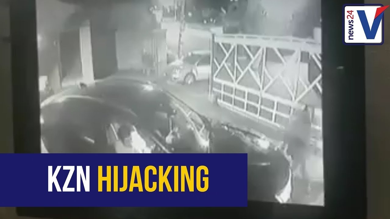 WATCH: Hijacking in Durban caught on CCTV
