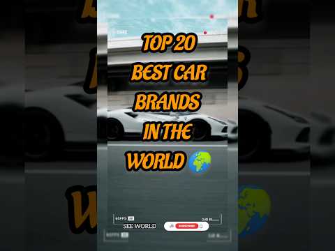 DISCOVER!! 20 best CAR brands in the WORLD π |