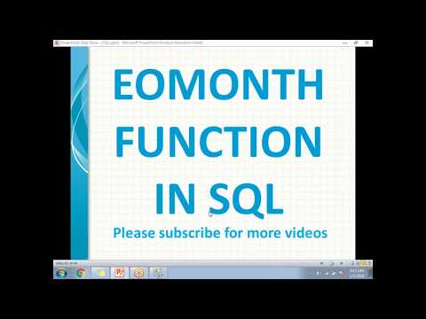 Learn EOMONTH Function in SQL - Mind Luster