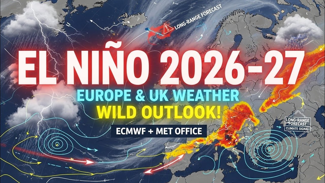 El Niño 2026-27: ECMWF & Met Office Reveal Europe & UK’s Wild Weather Outlook!