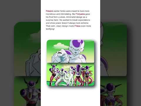 Toriyama Didn’t Plan on Frieza’s Final Form Being So Simple!