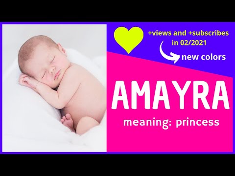✨ Amayra - Amayra Name Meaning – Amayra New Name Status - Indian baby girl names - Hindu Baby Names