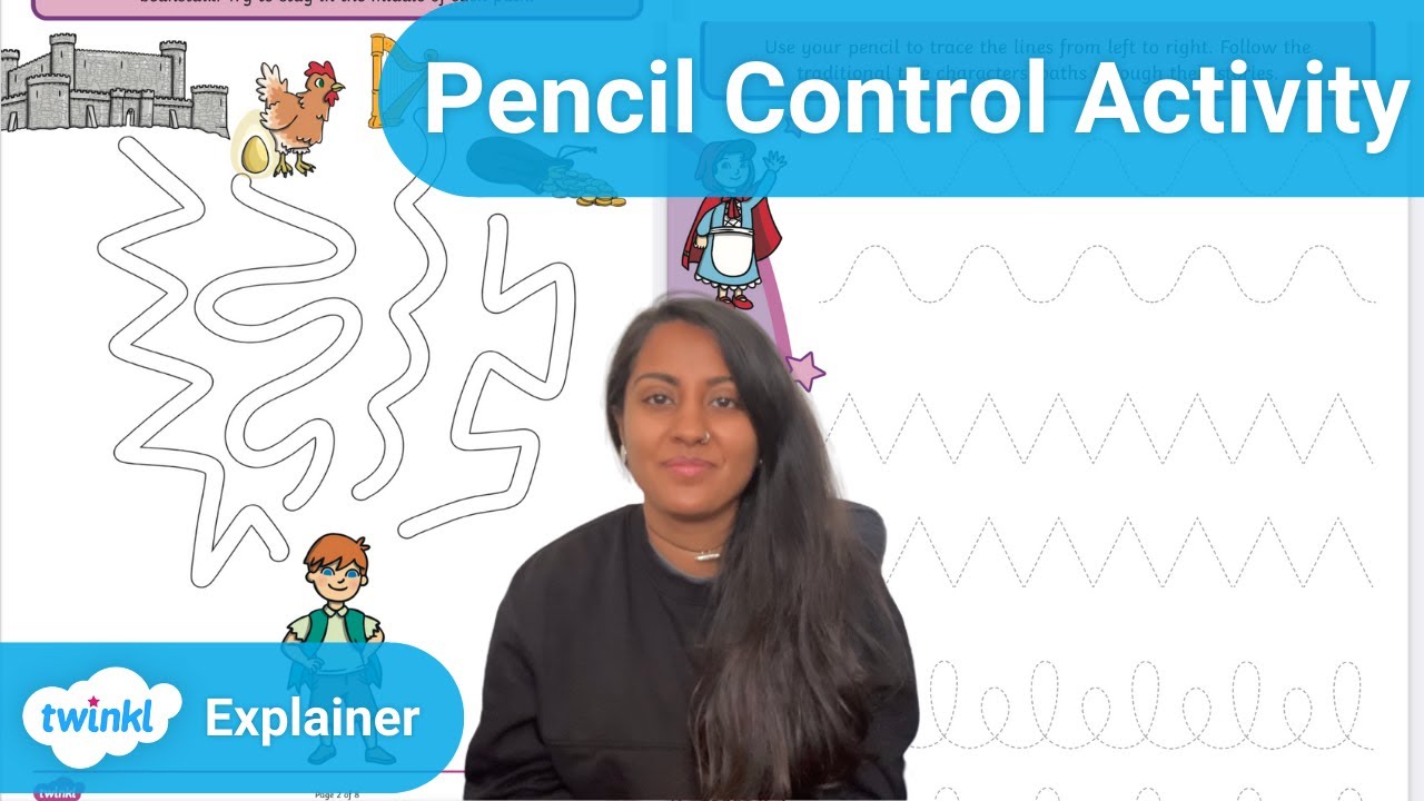 EYFS Pencil Control Activity