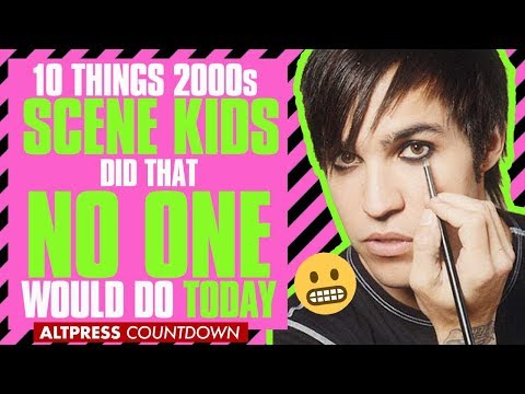 10 Things Scene Kids Did In The 2000s That NO ONE Would Do Today