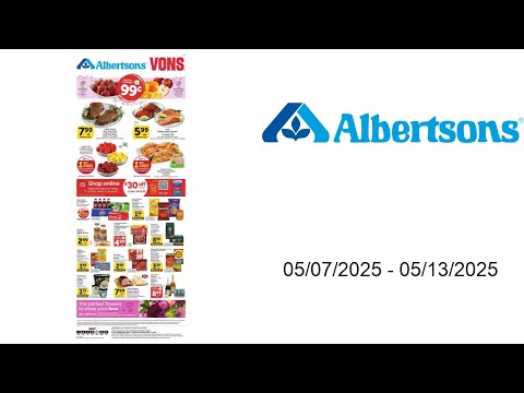Albertsons Weekly Ad - 05/07/2025 - 05/13/2025