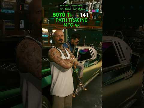 Cyberpunk 2077 4k - RTX OFF vs RTX ULTRA vs PATH TRACING | 5070 Ti #5070ti#pathtracing#cyberpunk2077