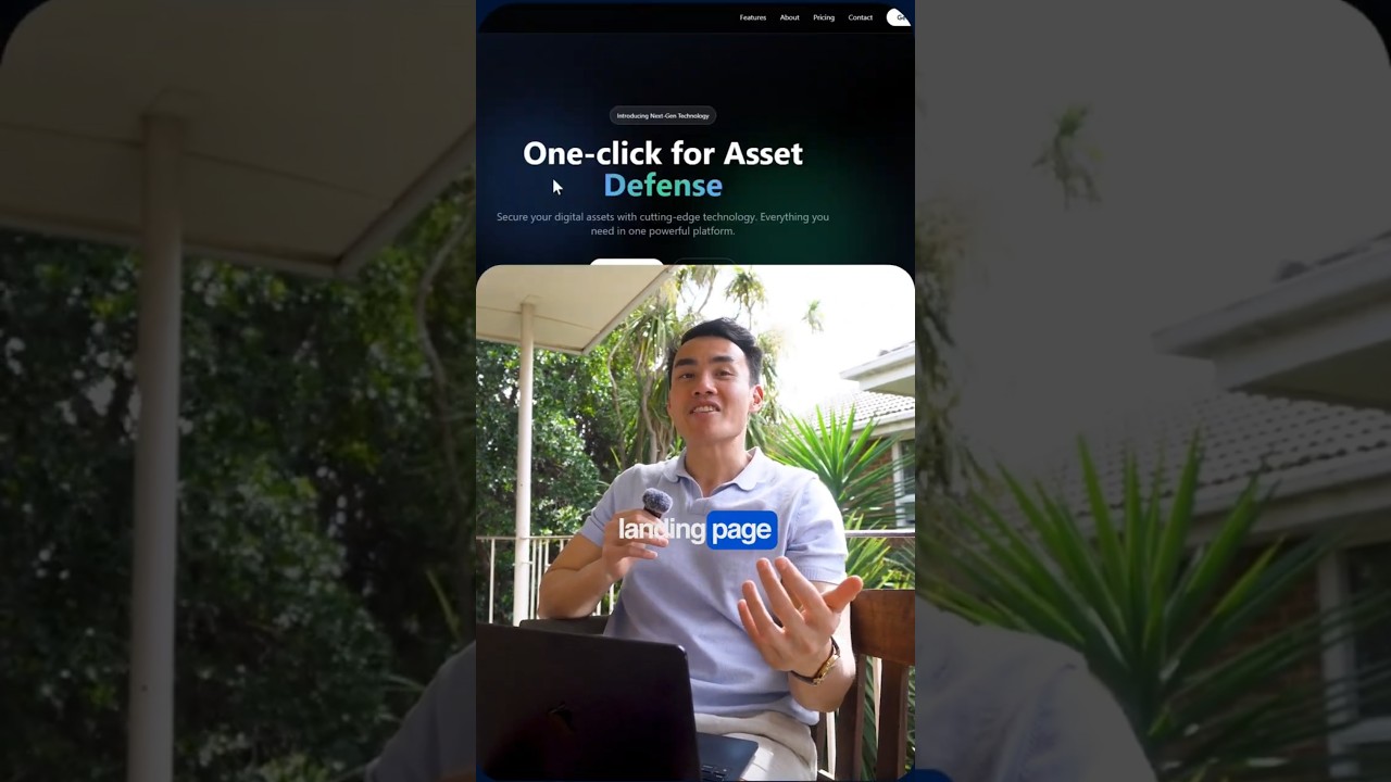 Build a No-Code Landing Page in 5 Minutes (bolt.new + Dribbble)