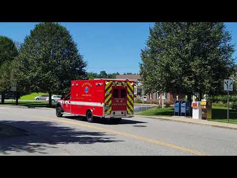 Bedford NH Fire Ambulance 3 responding to a medical on Patten Rd in town. Taken 7/30/23