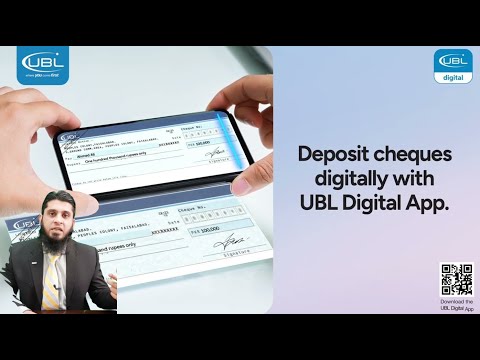 Deposit your cheques digitally with the UBL Digital App! | UBL Bank