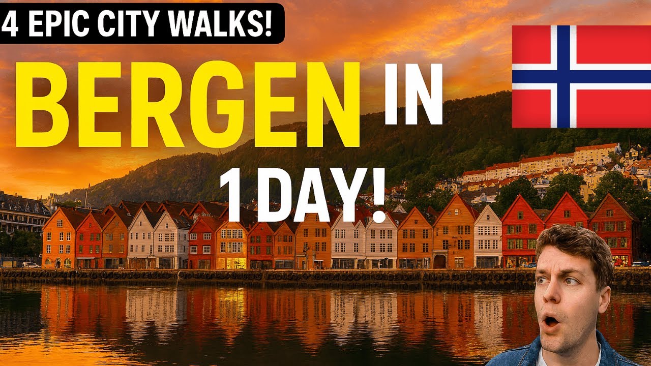 Bergen in One Day: Ultimate City Walk Guide 2025 [4K] #bergen