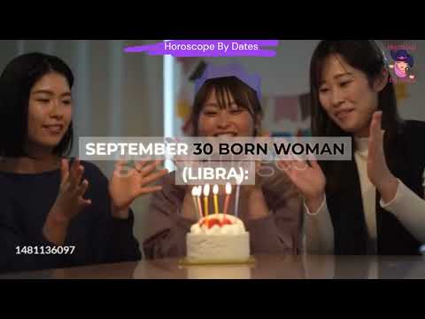 Horoscope September 30 Born Man and Woman