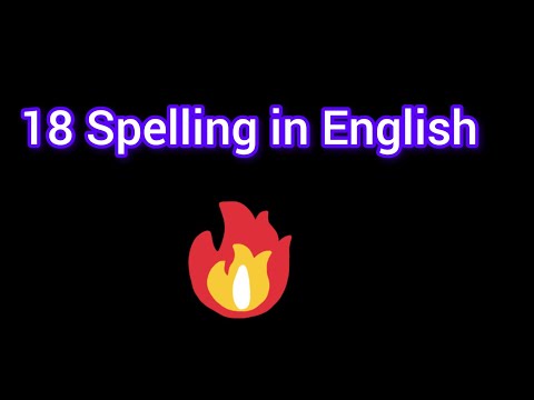 18 Spelling in English||How to Write 18 in Words?||18 Number Name||Spelling of 18