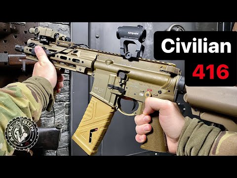 Civilian Hk416A5 in 1 Minute #Shorts