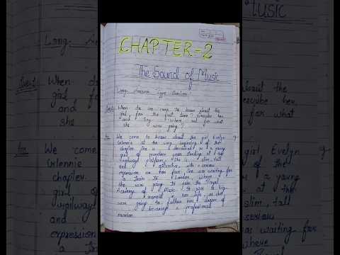 Rajiv Prakashan Part-1 Ch-2 The Sound of Music Long question answer #class9 #english #explore #viral