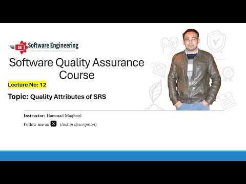 Lecture 12 Quality in Software Requirement Document (SRS)