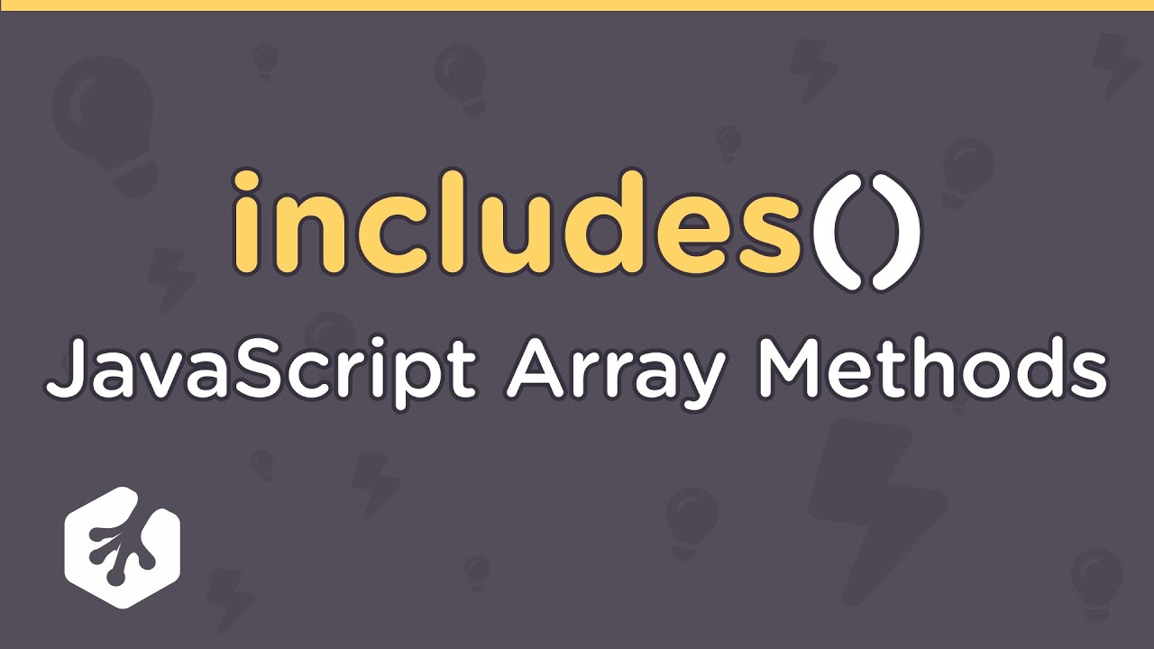 JavaScript Array Methods: includes()