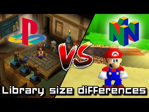 How CDs and Cartridges Influenced the PS1 / N64 Libraries (and consumers and also reviews).