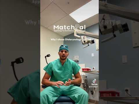 Why should you pursue Otolaryngology (ENT)? Listen to MatchPal advisor Rob discuss his specialty!
