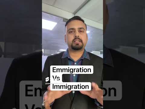 Immigration Vs Emigration | Confusing Words In English | English By Saurabh Sir