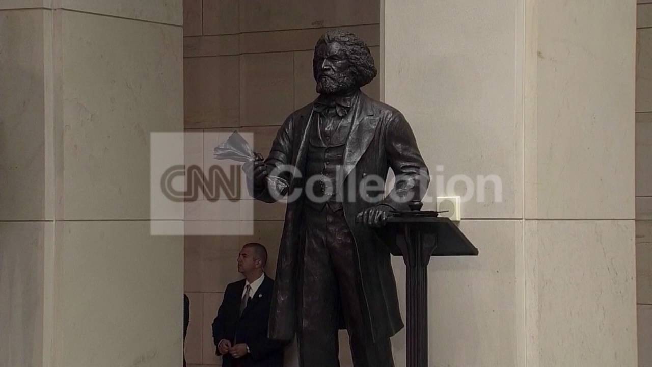 DC:FREDERICK DOUGLASS STATUE EVENT-WALK IN