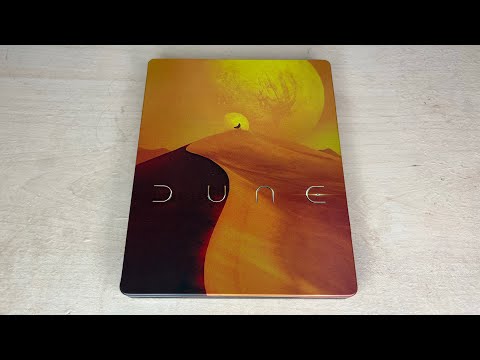Dune (2021) - Best Buy Exclusive 4K Ultra HD Blu-ray SteelBook Unboxing