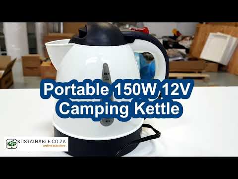 The Portable 150W 12V Camping Kettle from Sustainable Online