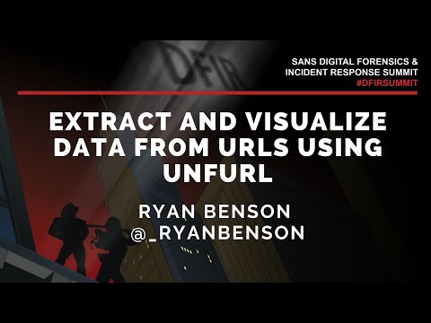 Extract and Visualize Data from URLs using Unfurl w/ Ryan Benson - SANS DFIR Summit 2020