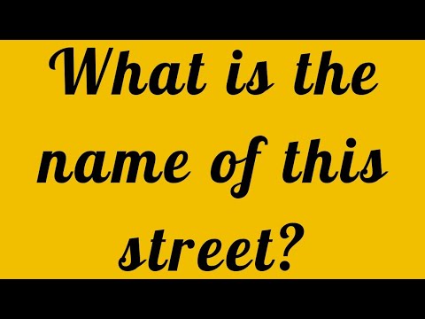How to say βWhat is the name of this streetβ in Spanish