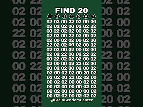 Test Your Observation Skills With This FAST Number Game! #shorts