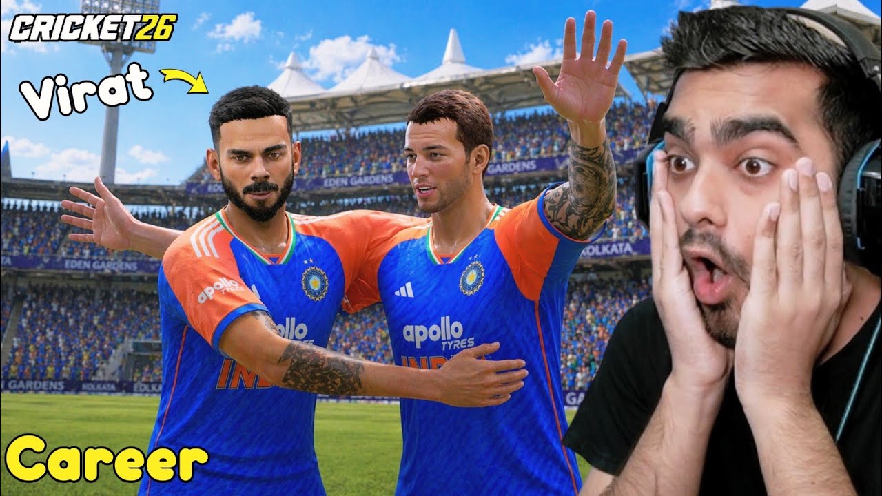 Finally I Met Virat Kohli 👑 In World Cup Career Mode Cricket 26 #31