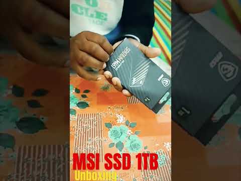 MSI SSD 1TB .. for PC .. #PC #computer #powerfulpc #pc4gaming #jharkhand #gumla #msi #ssd