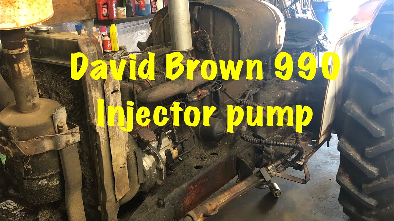 David Brown 990  injector pump