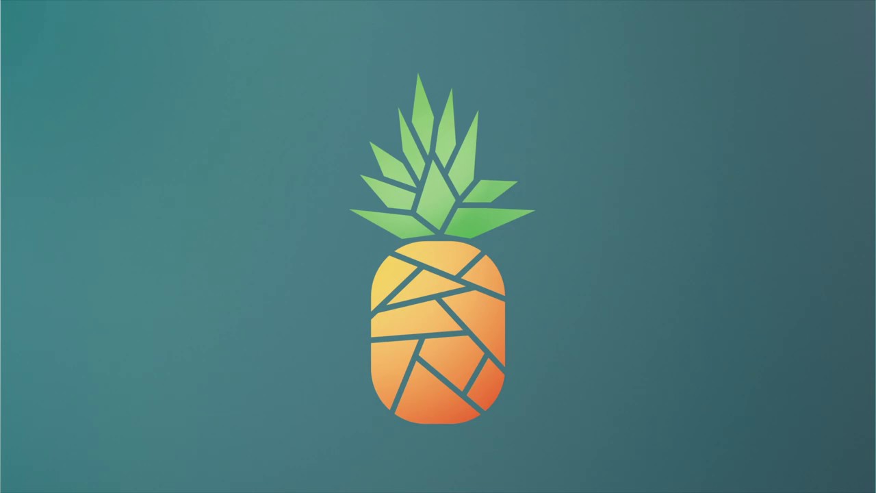 PINEAPPLE ILLUSTRATION | Vector Design Process